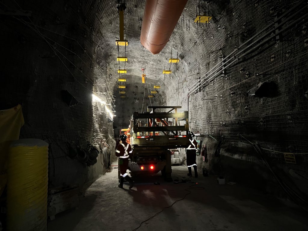 Battery Electric Vehicle Swapping Bay - Technica Mining